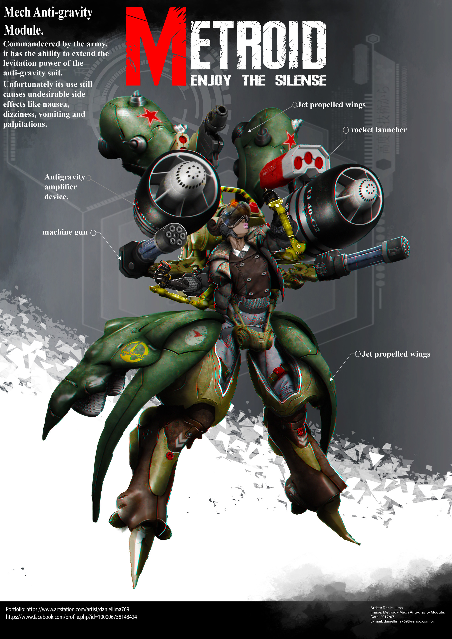 ArtStation - Mech Anti Gravit Module.