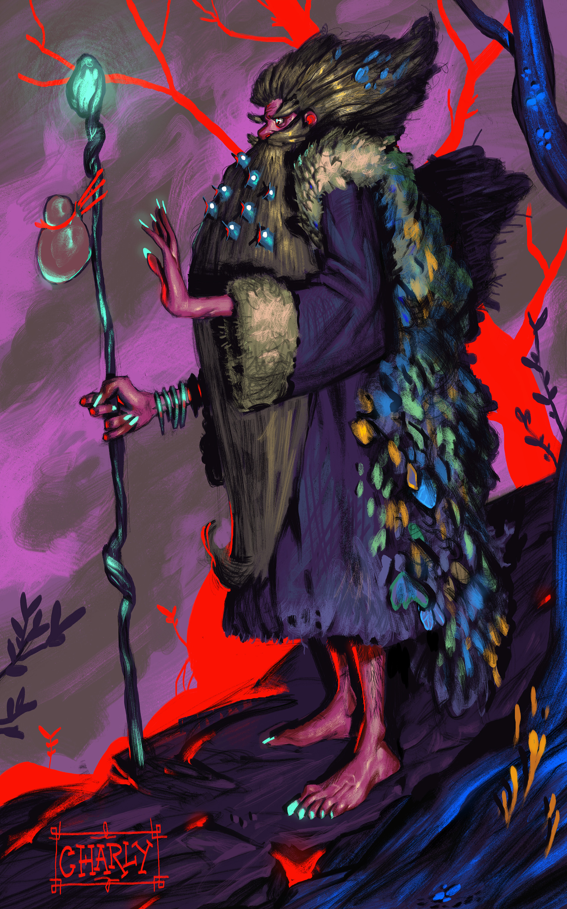 ArtStation - VIIII - L'Ermite