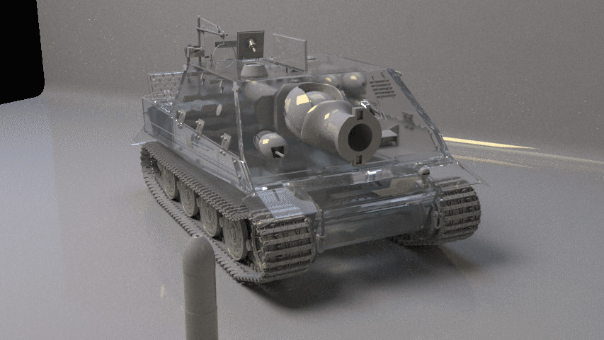 ArtStation - Sturmtiger with Interior