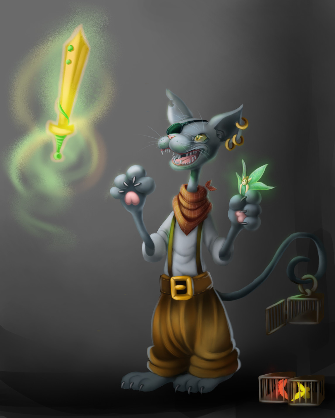 ArtStation - Magic sword maker, Basia Sobolewska