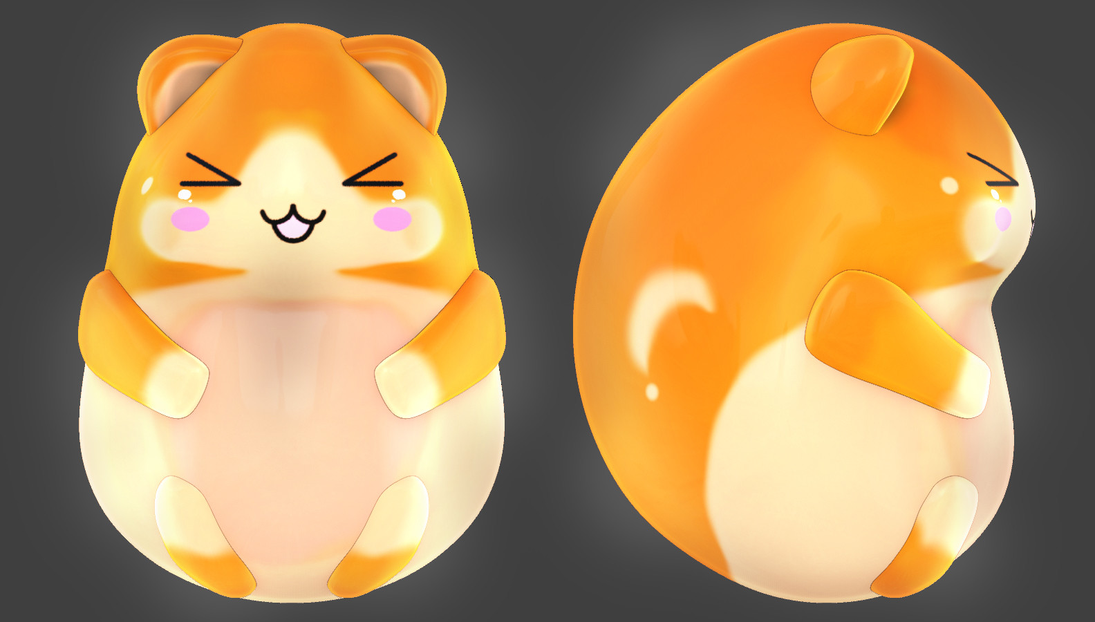 Lon Ganancial - Hamster Ball - Character concept