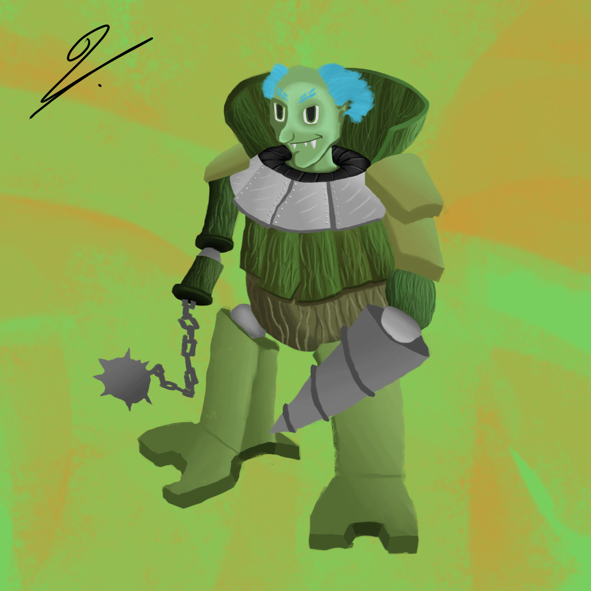 ArtStation - Mecha Goblin (OC)