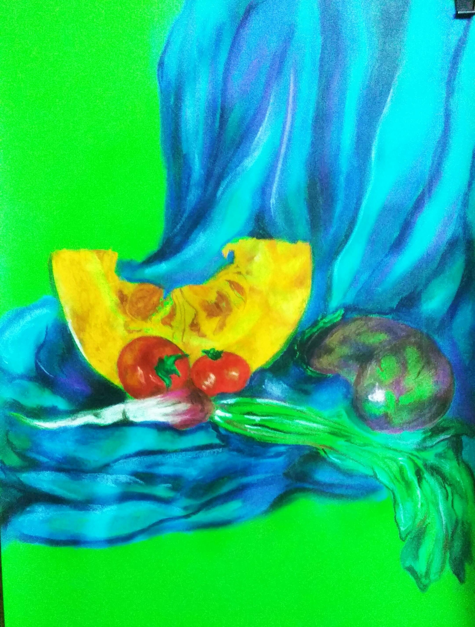 Suchandra Sen - soft pastel artwork