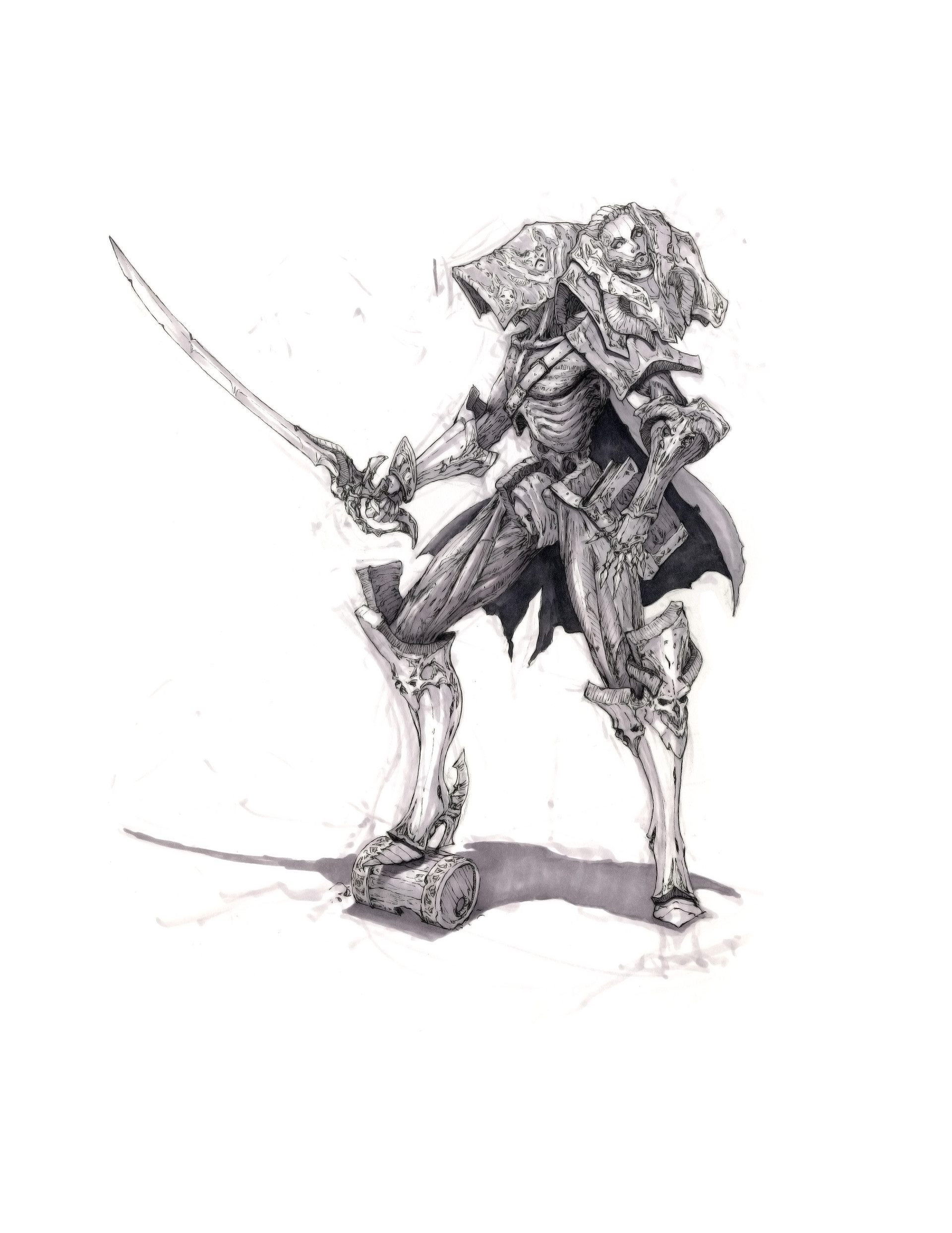 ArtStation - character marker sketch