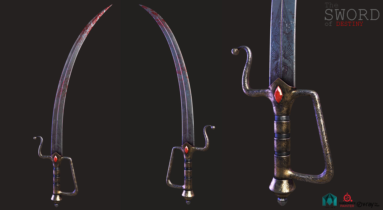 ArtStation - The SWORD of DESTINY