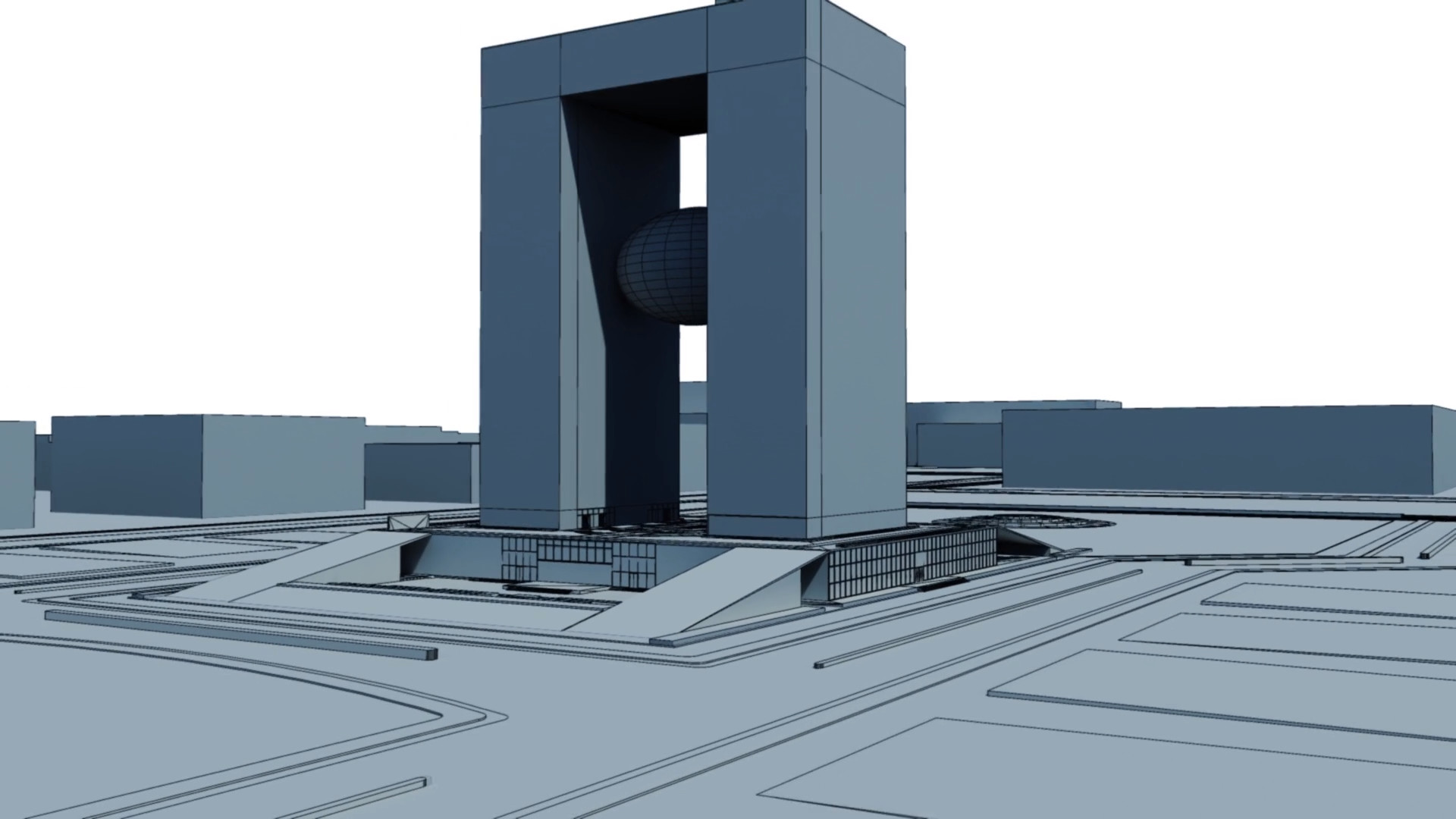 ArtStation - 3D Architectural Visualisation for APNRT Building