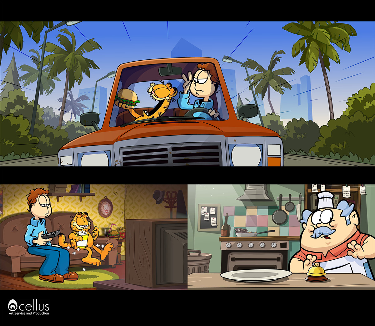 ArtStation - Garfield: My BIG FAT Diet Trailer