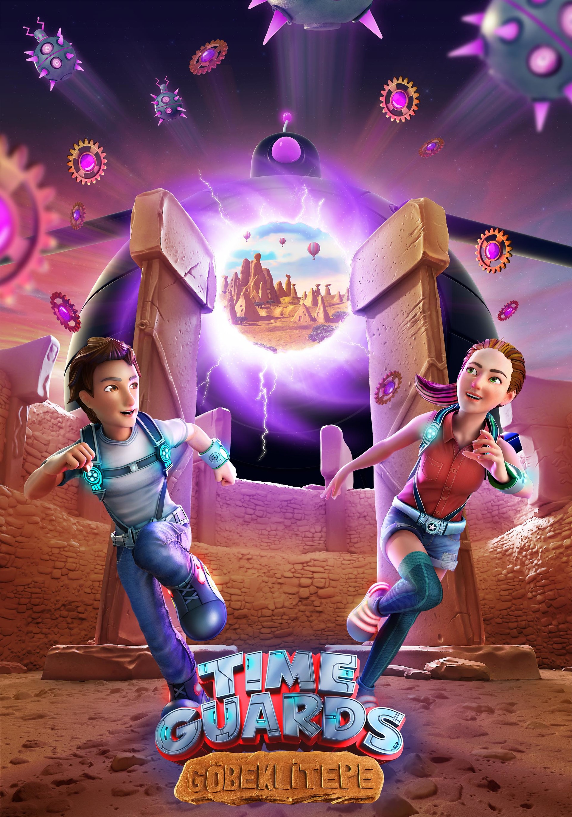 ArtStation - TIME GUARDS - GAME POSTER