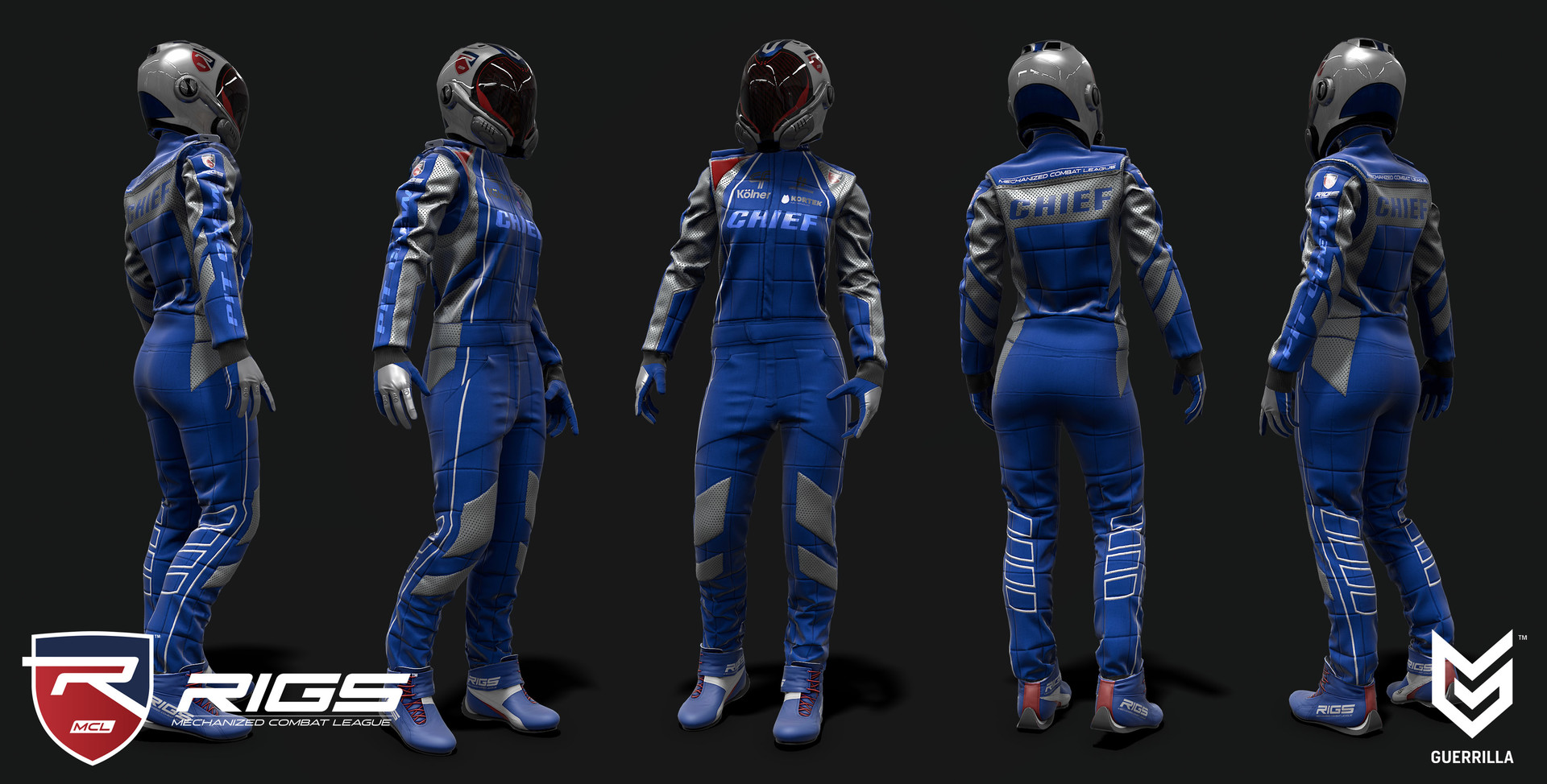 ArtStation - RIGS Chief female