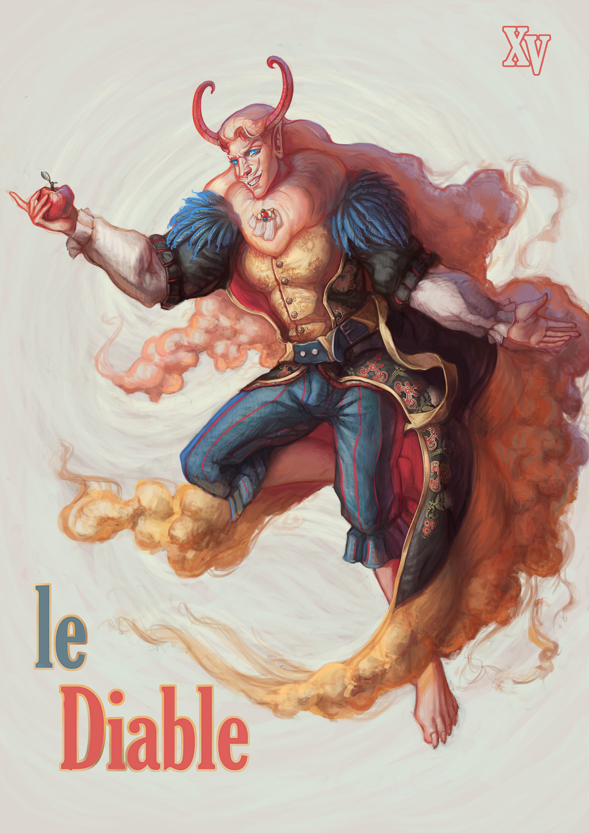 ArtStation - Character Design Challenge - The Devil card