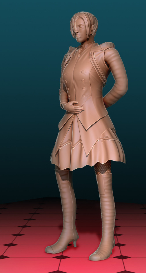 ArtStation - Steam Punk Maid Chalenge