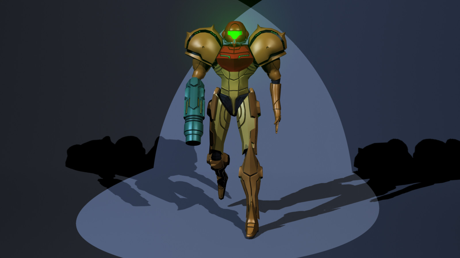 Giovanni Mota - Samus Walk Cycle