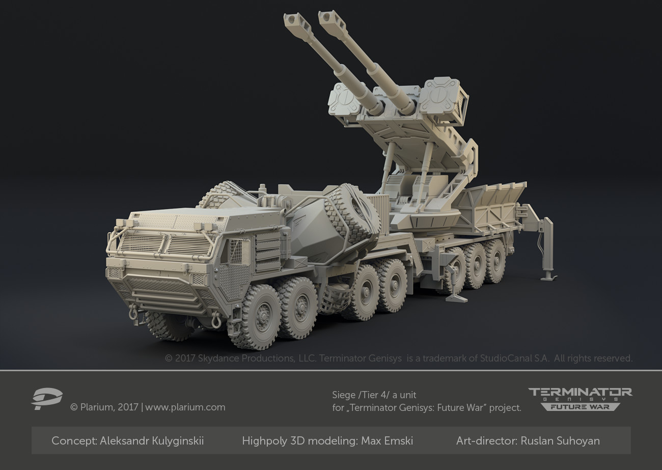 ArtStation - "Terminator Genisys: Future War“ project