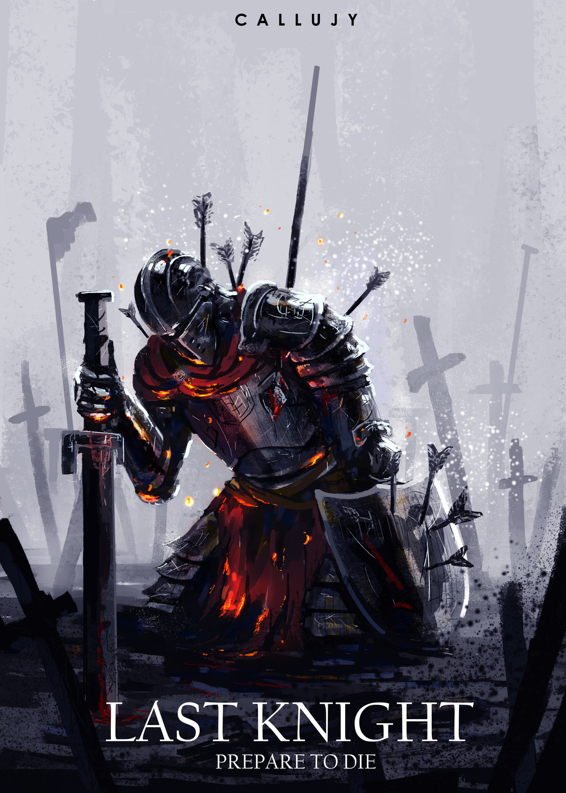 Callu Jy - LAST KNIGHT : Dark souls parody