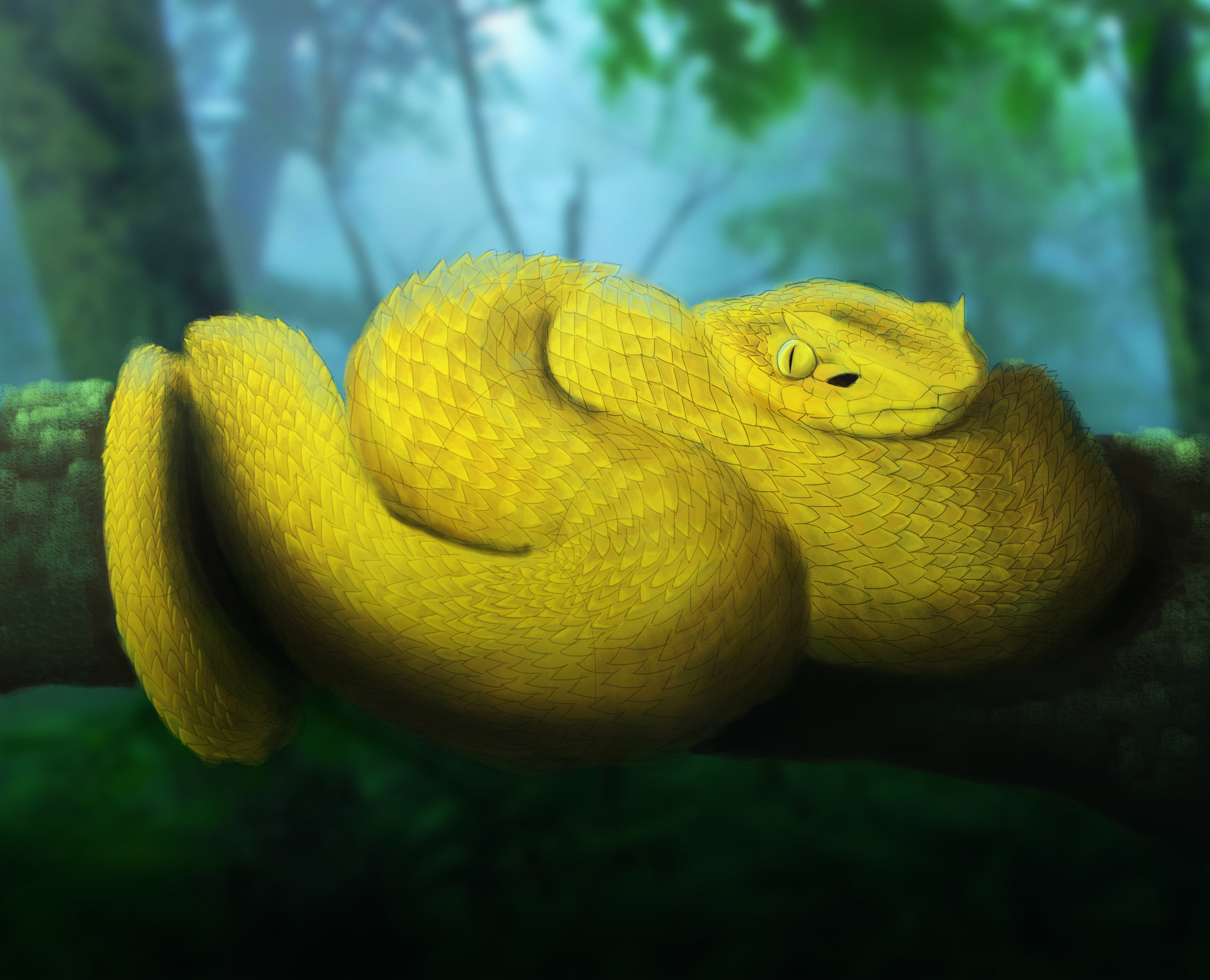ArtStation - Bocaracá Snake