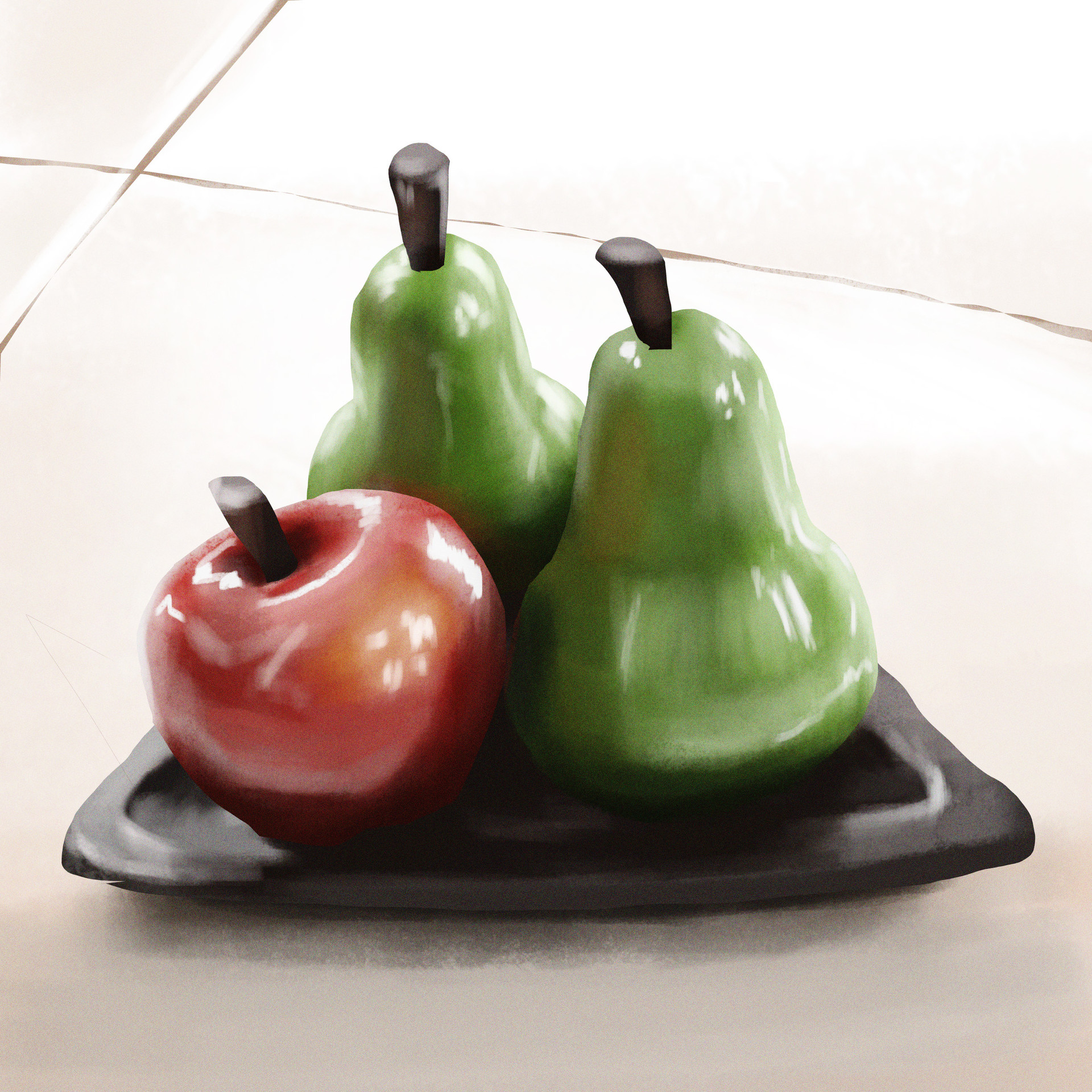 ArtStation - Diffuse neutral light study 03