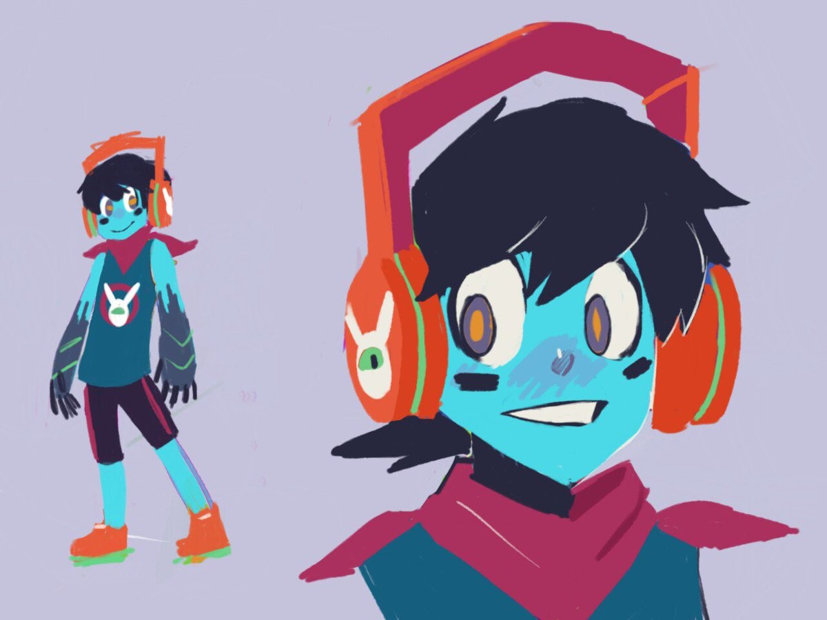 ArtStation - concept art- little nano boy