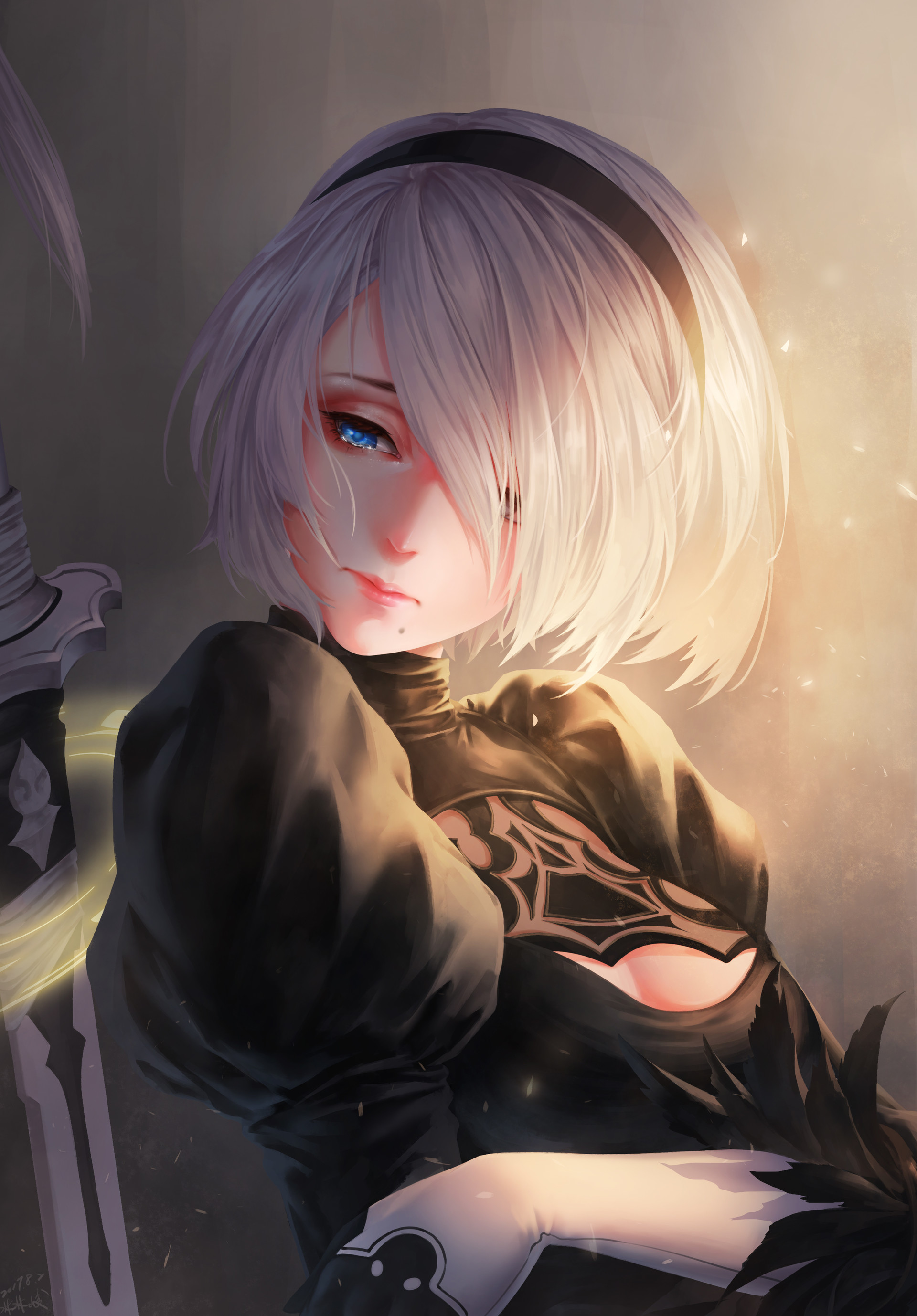 ArtStation - Nier automata - 2B