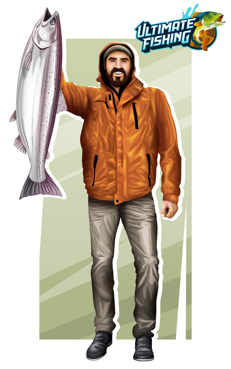ArtStation - Ultimate Fishing - Mascot 6