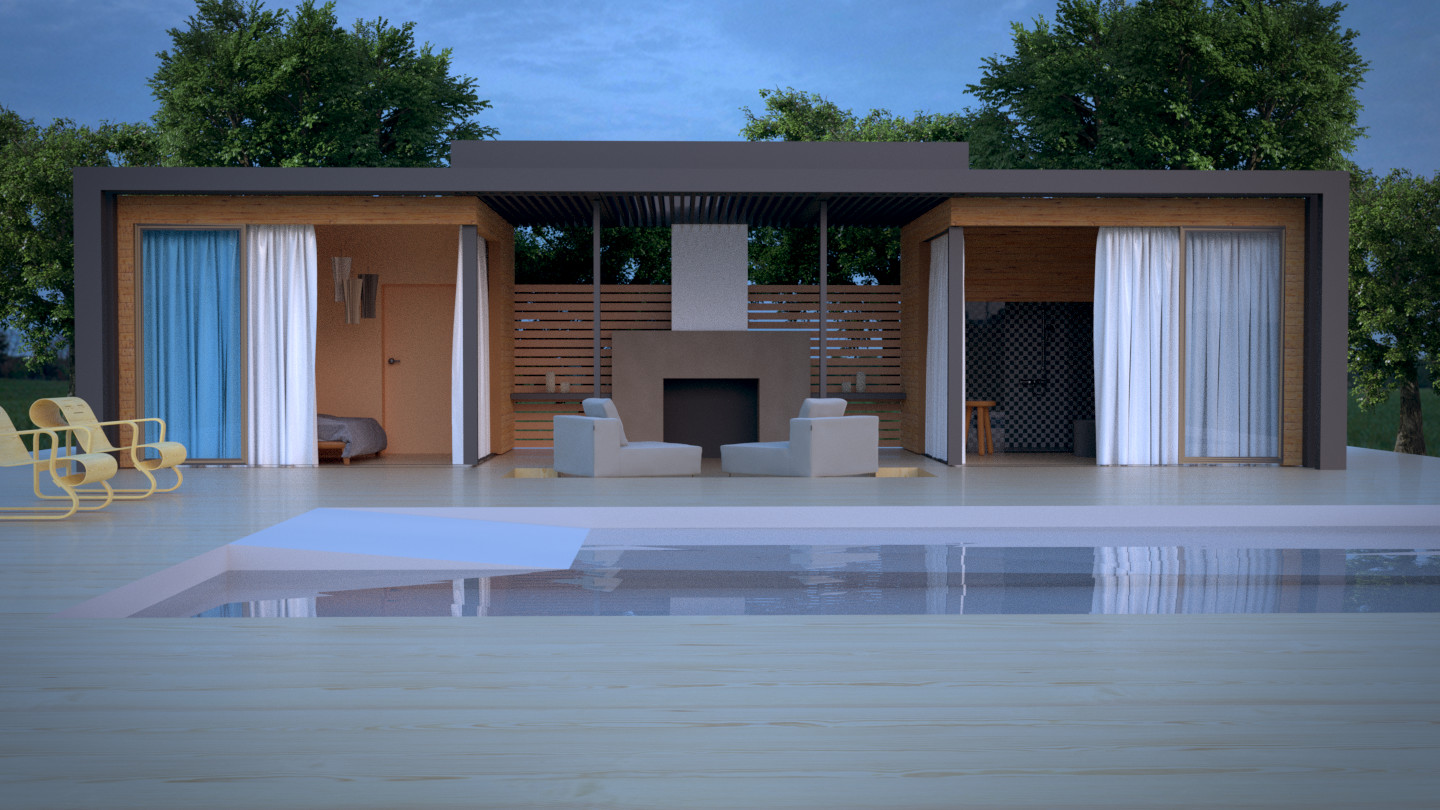 ArtStation - Pool House