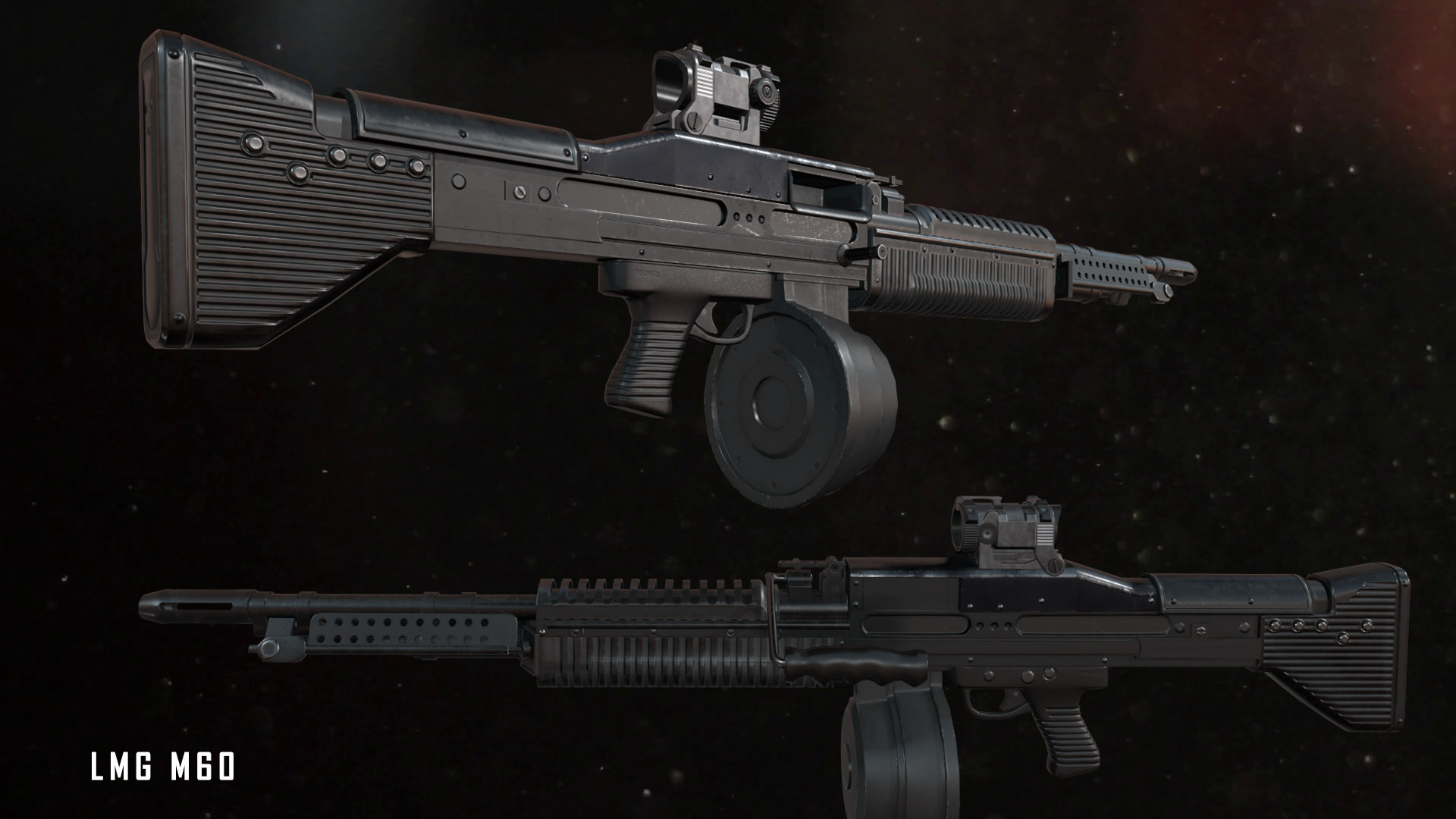 ArtStation - LMG M60 - KILL SHOT VIRUS