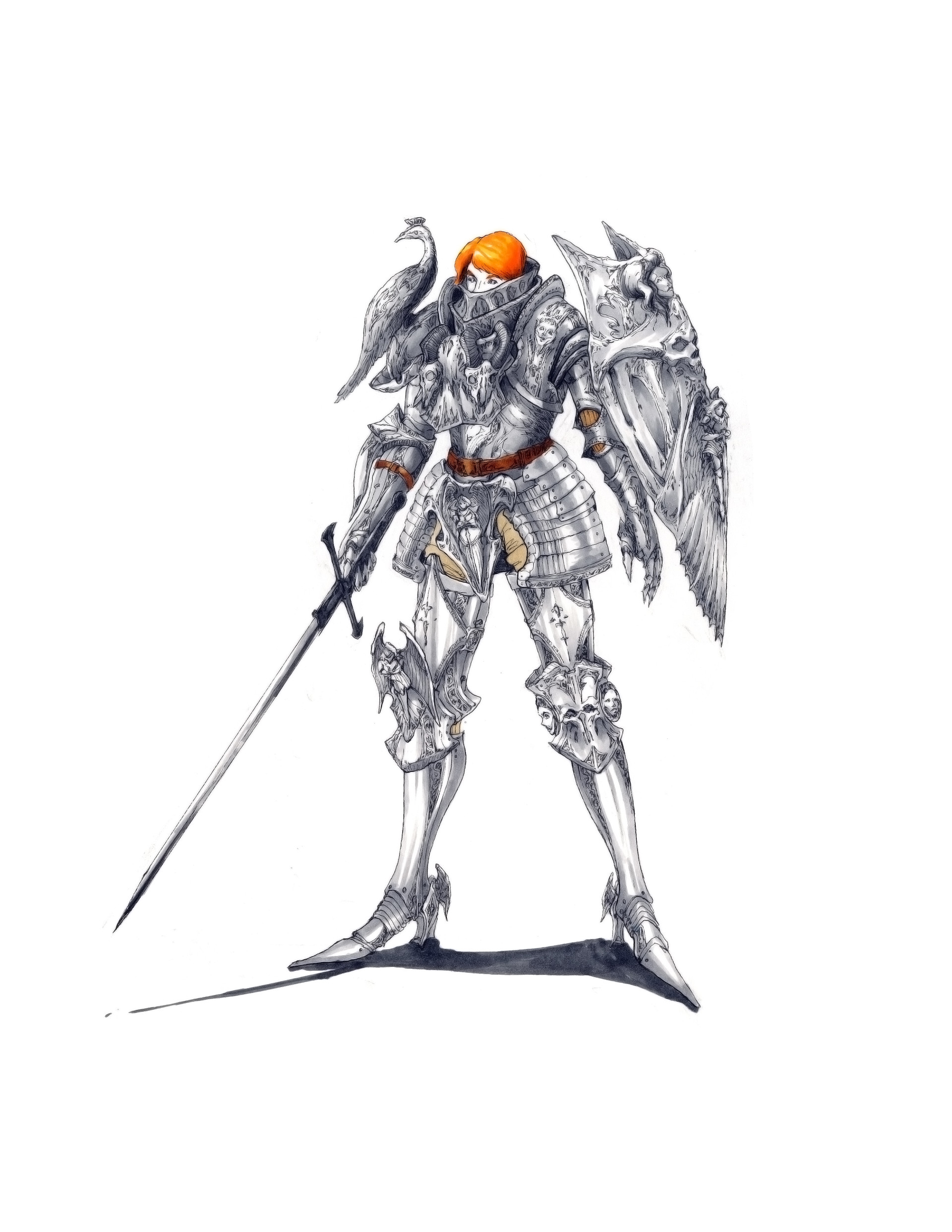 ArtStation - character marker sketch