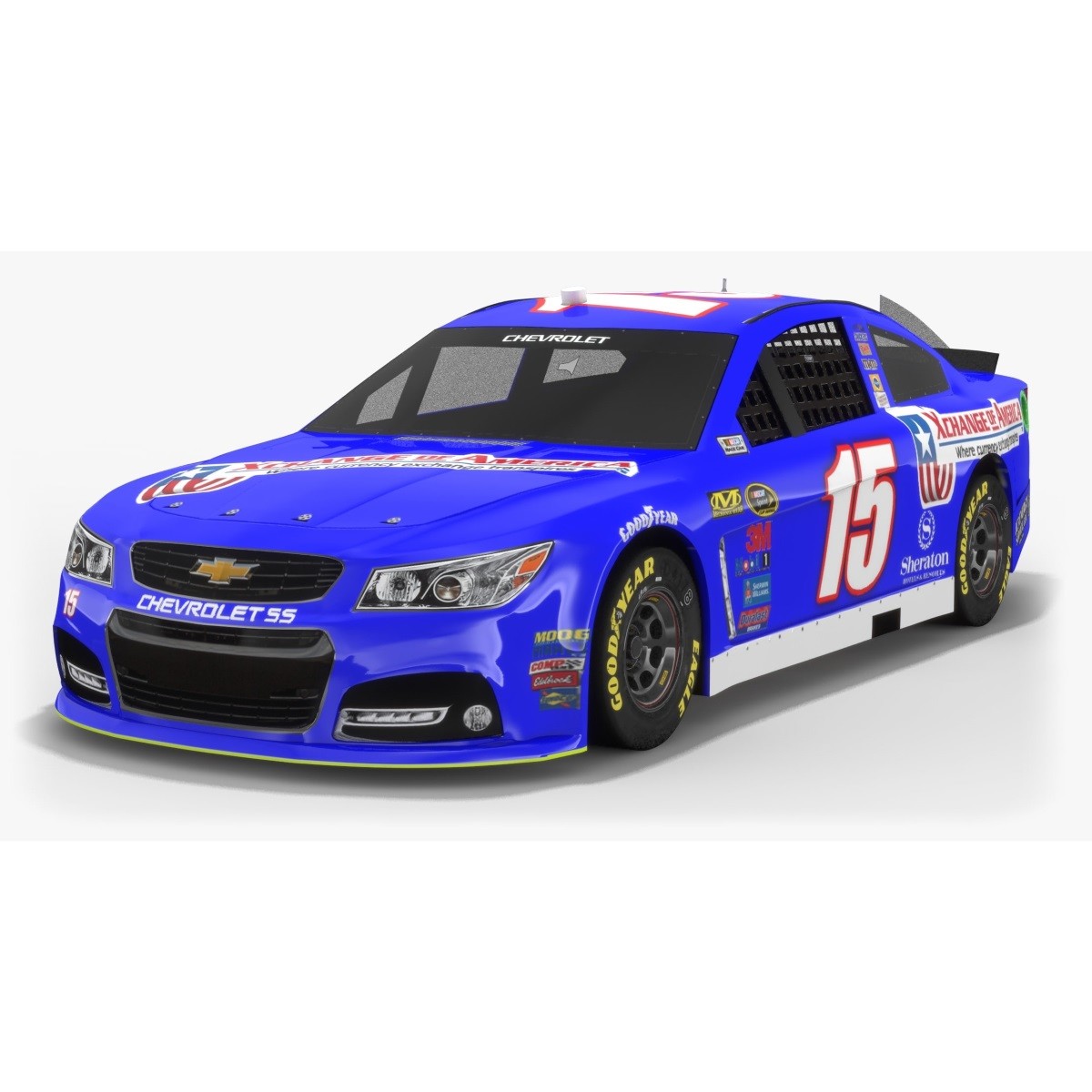 ArtStation - Premium Motorsports Reed Sorenson NASCAR Season 2017 3D model