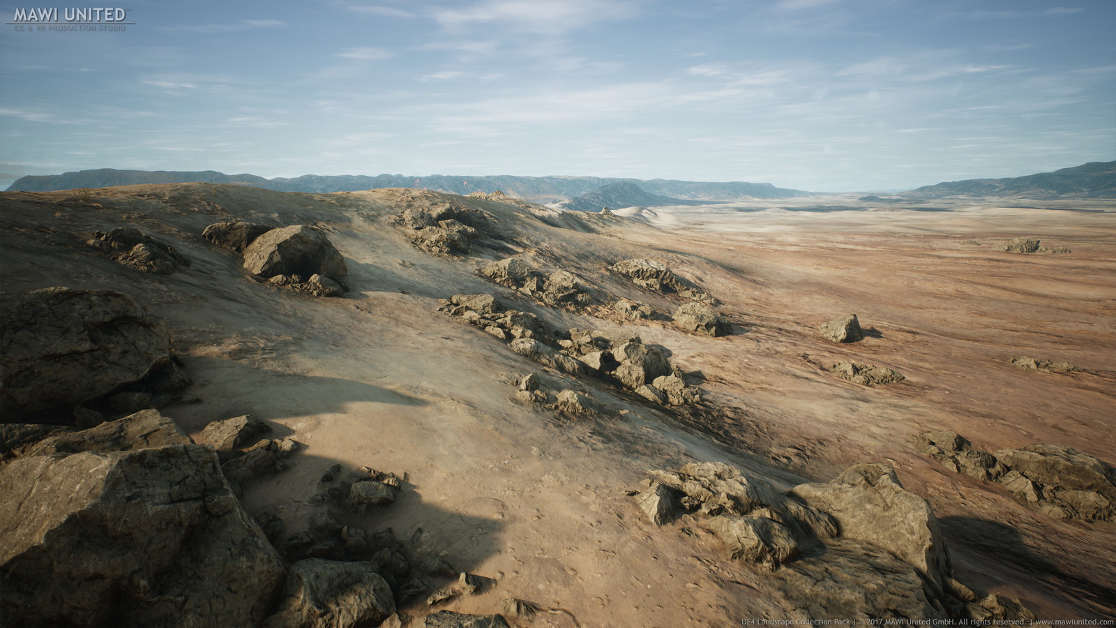 MAWI United - UE4 Lava Desert Landscape