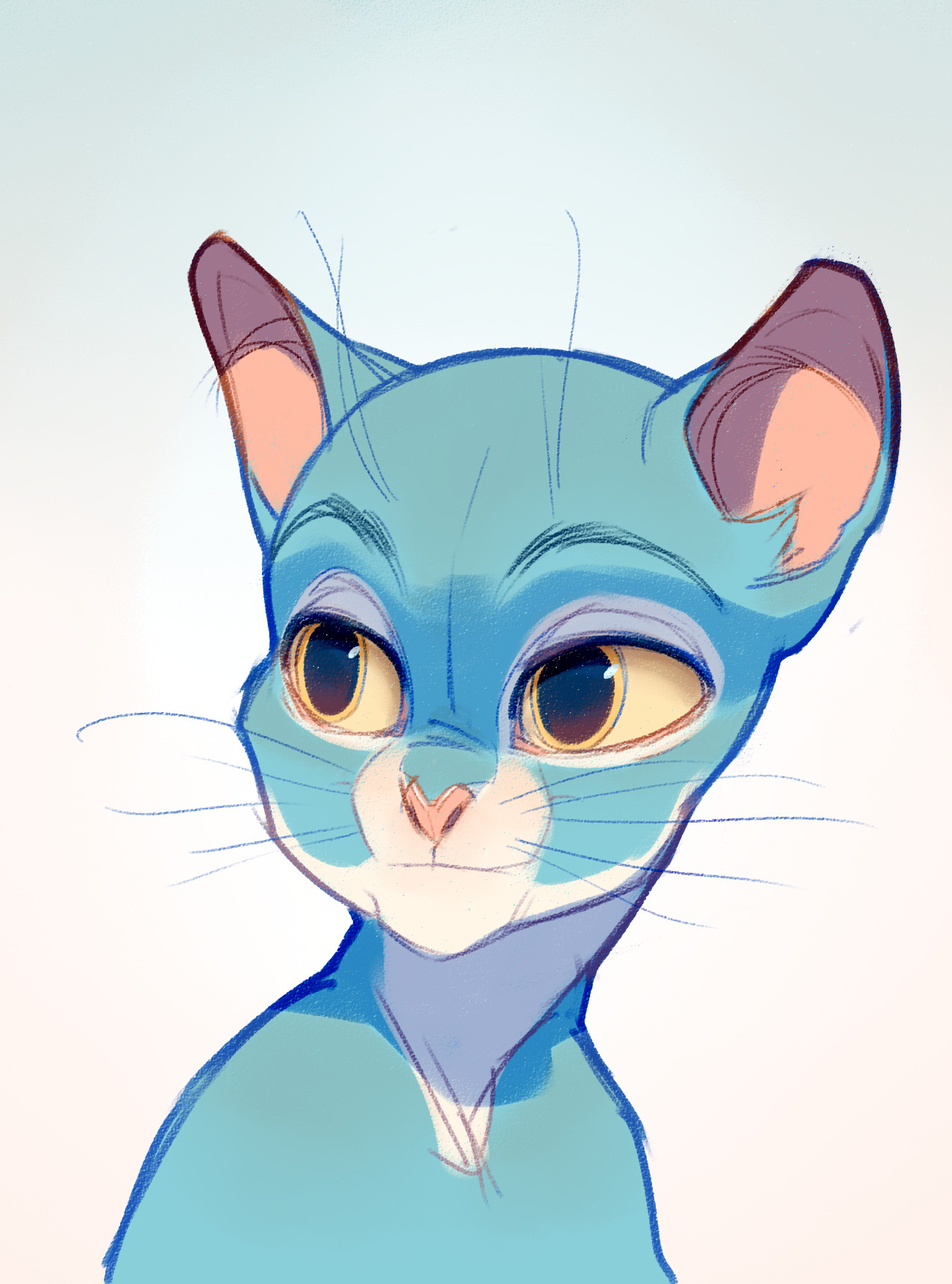 ArtStation - Blue_head