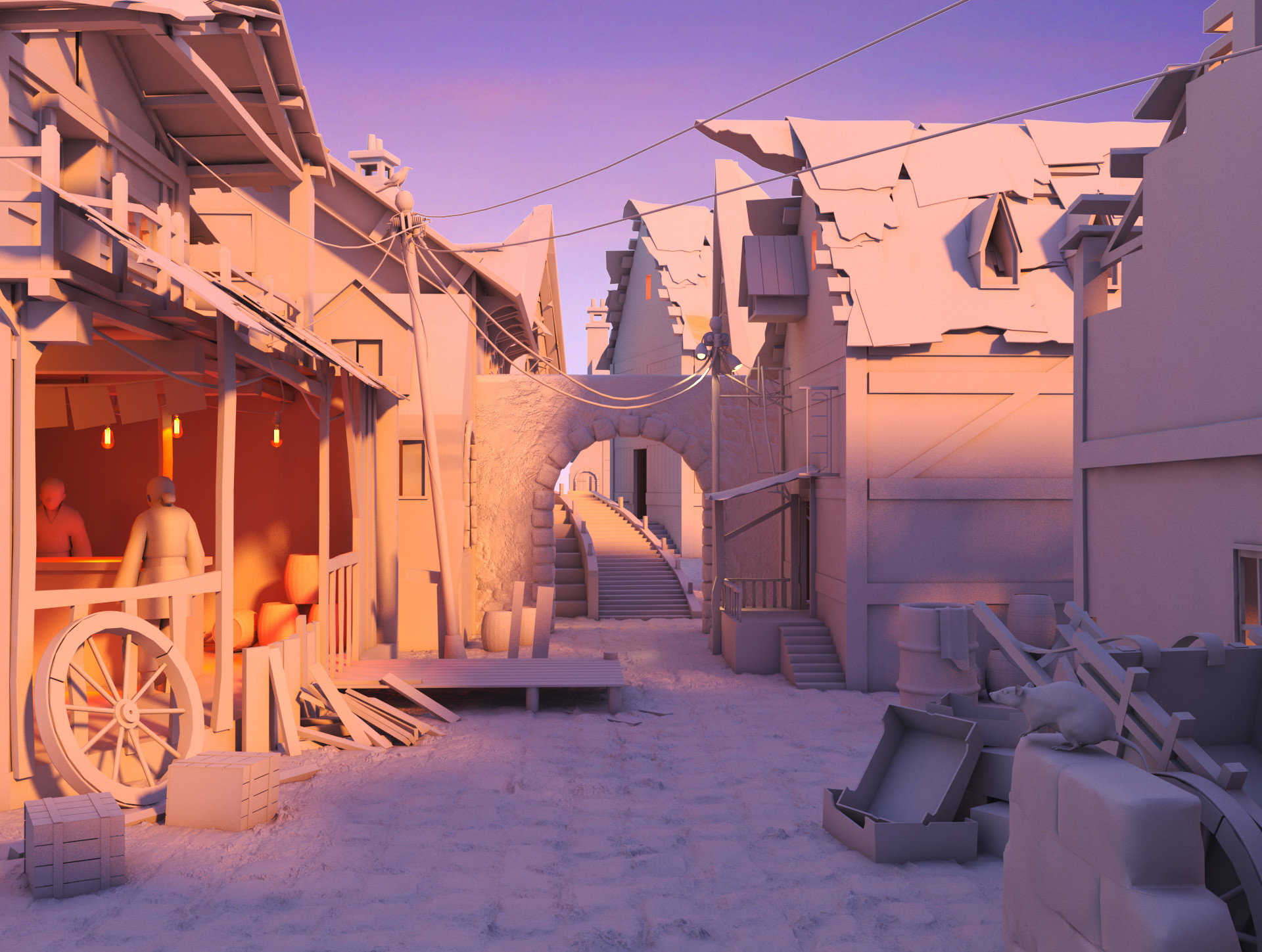 ArtStation - pixar daylight mode..