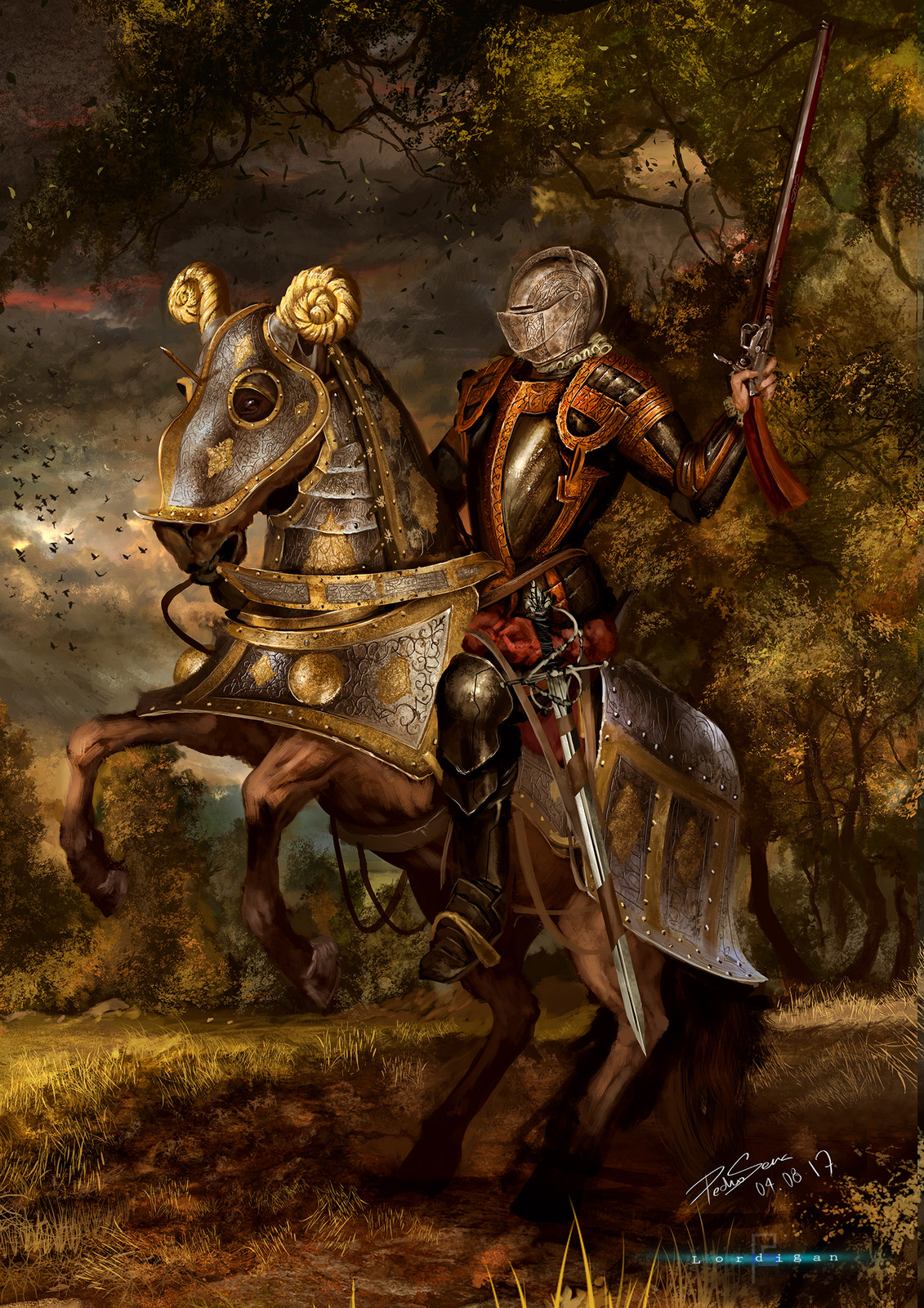 Pedro Sena - Victory Pose by Afonso de Albuquerque - Goa"