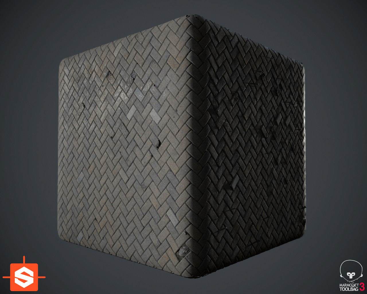 Emily Sherman - Photogrammetry Herringbone Pavers