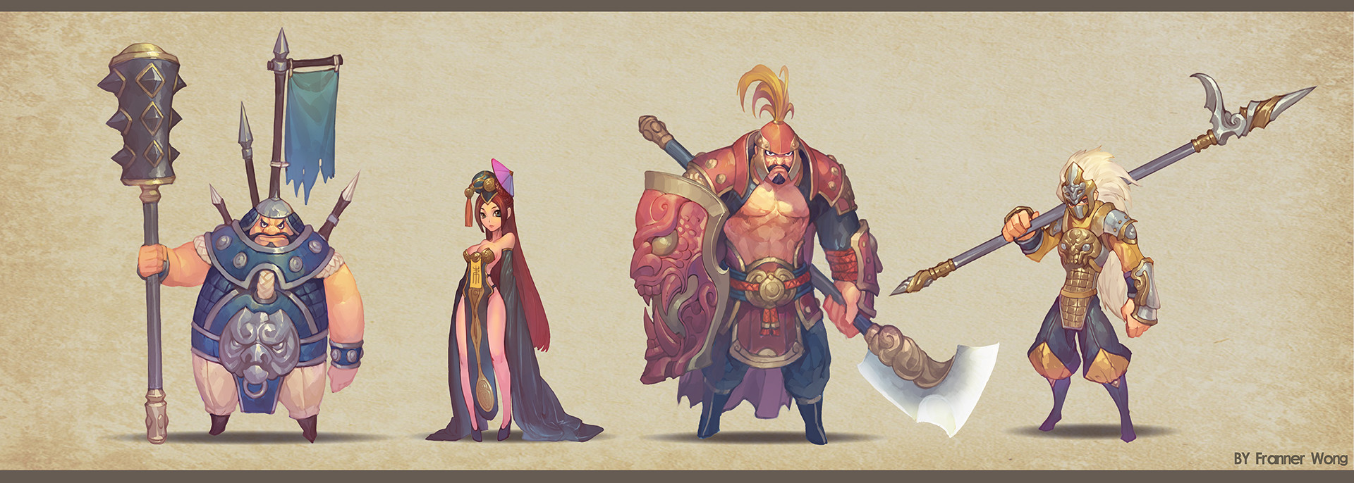 ArtStation - The Three Kingdoms