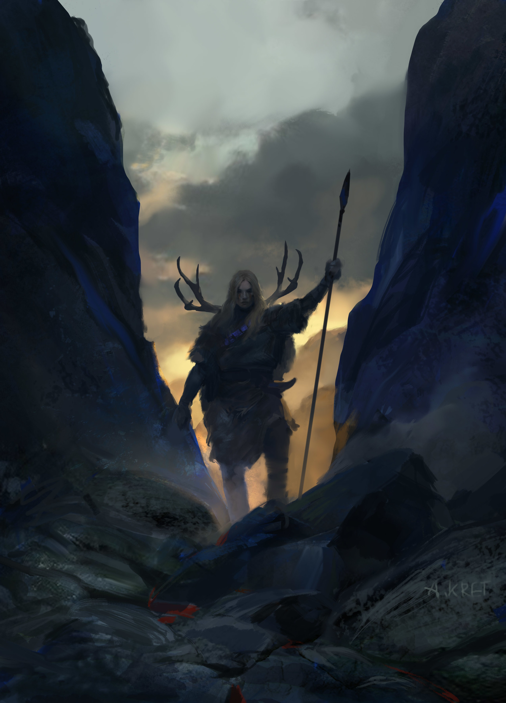 ArtStation - hunt girl