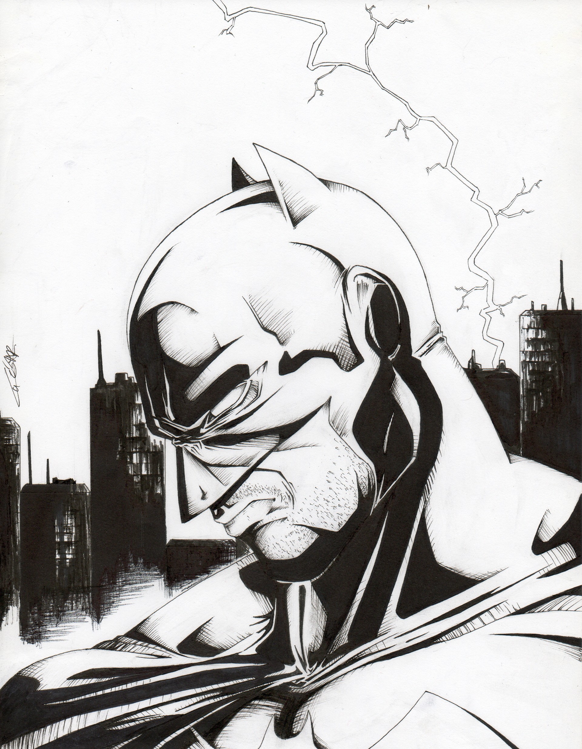 ArtStation - Batman Sketch