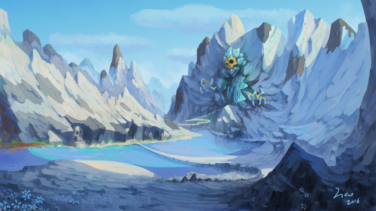 ArtStation - S-Ice Gorge