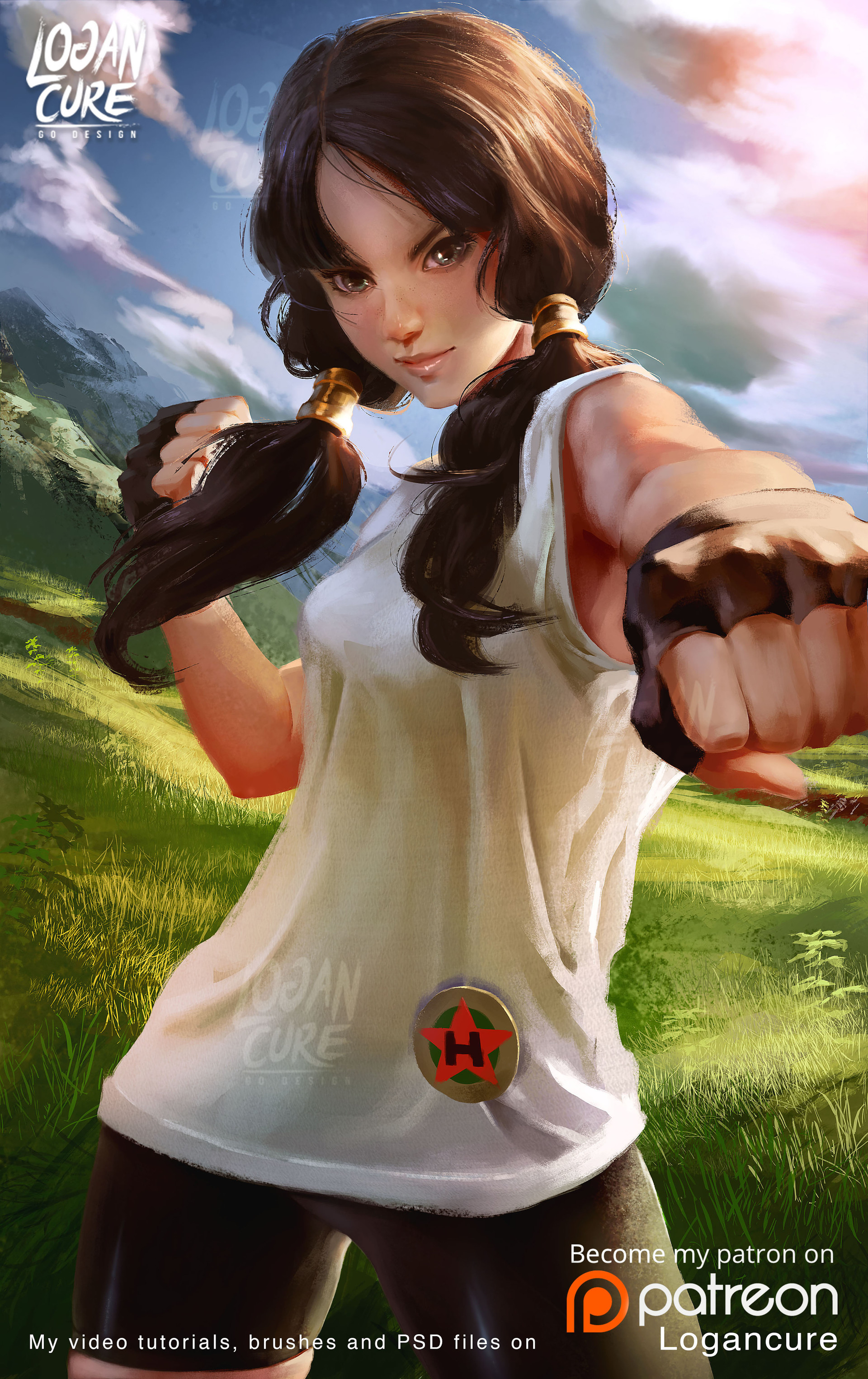Artstation Videl Dragon Ball Z