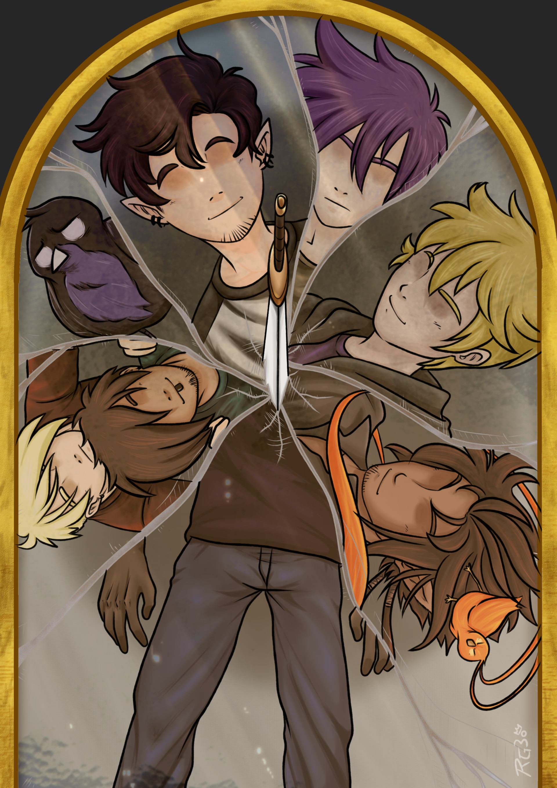 ArtStation - Broken mirror