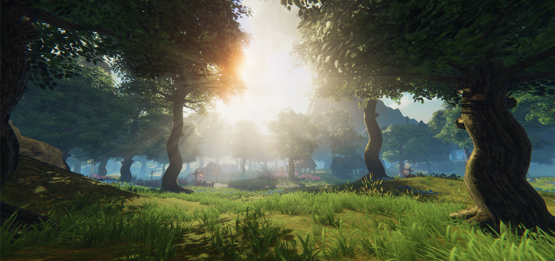 ArtStation - [Unity] Flowering grove - Day/Night