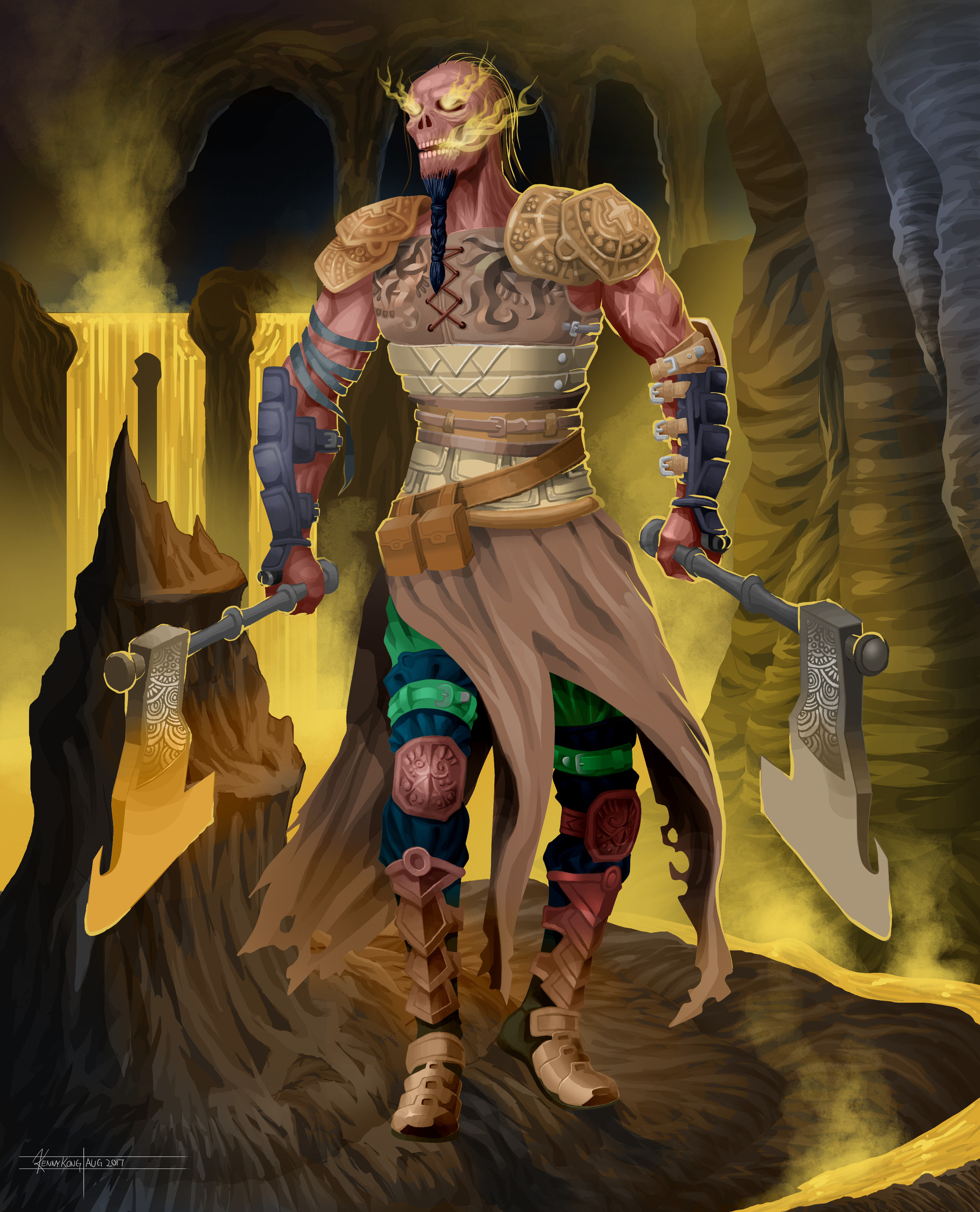 ArtStation - Undead warrior