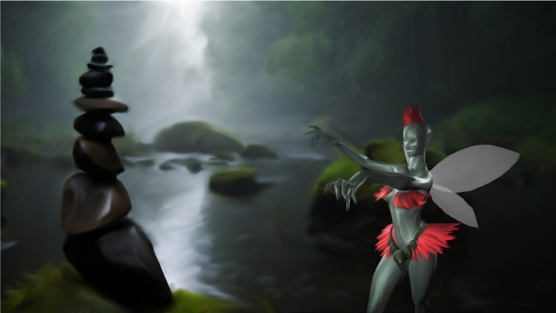 ArtStation - Evil Pixie