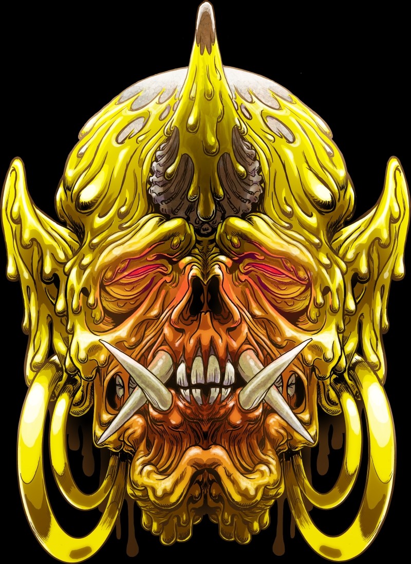 ArtStation - yellow oni