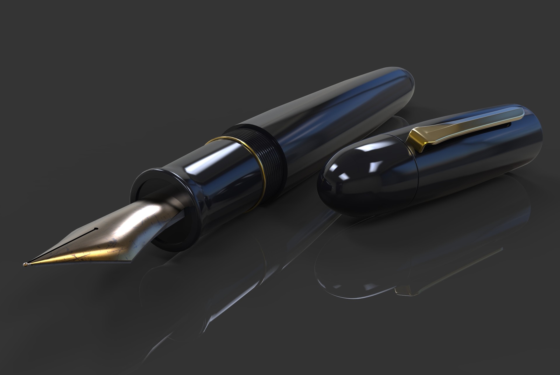 ArtStation - 3D pen Render