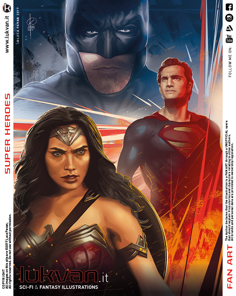 ArtStation - SUPER HEROES - Fan Art