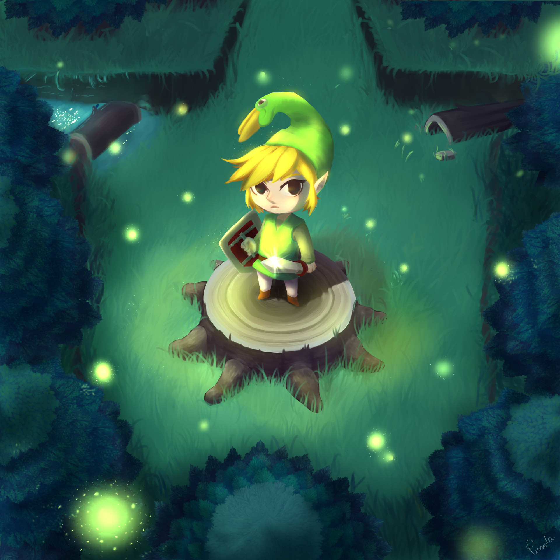 Toon Link Minish Cap