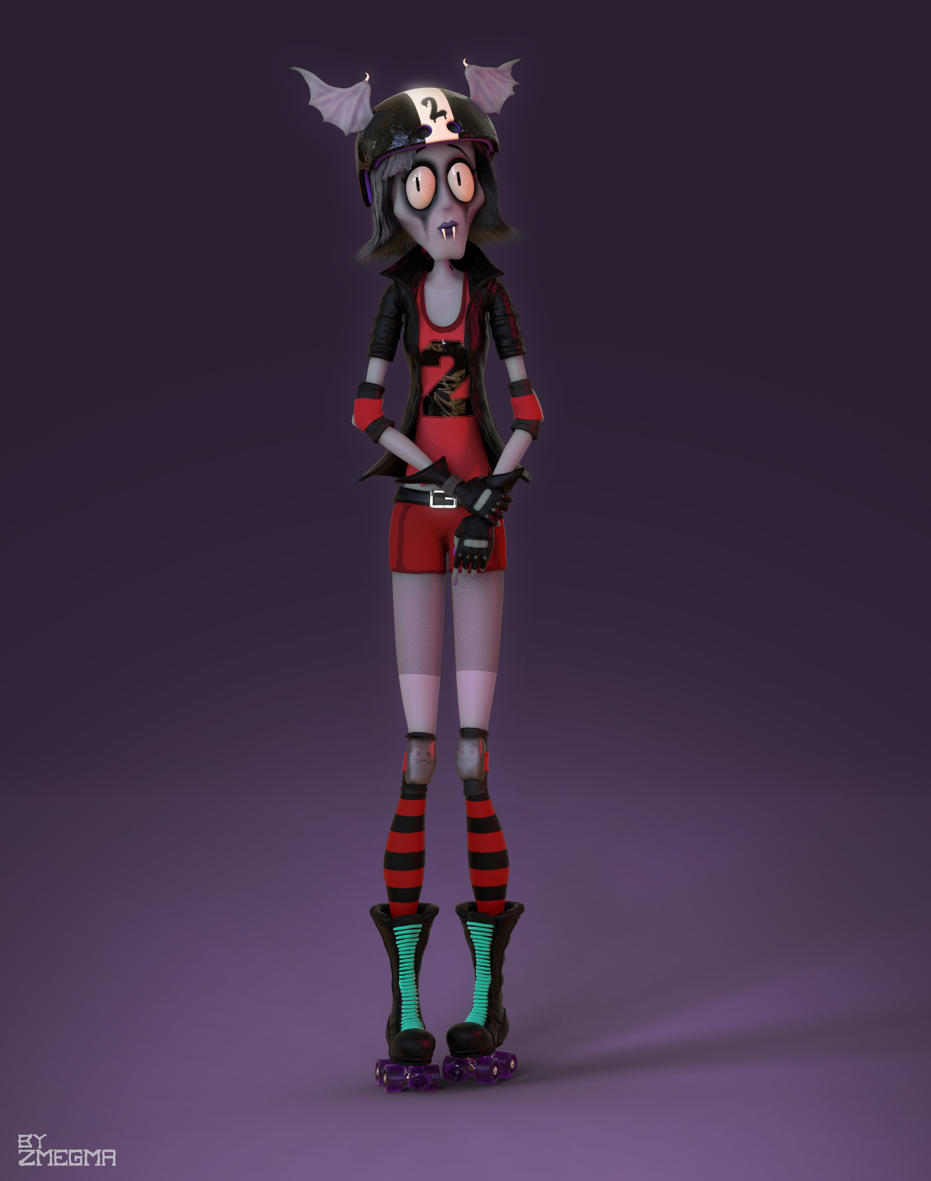ArtStation - Tannat - Roller Girl