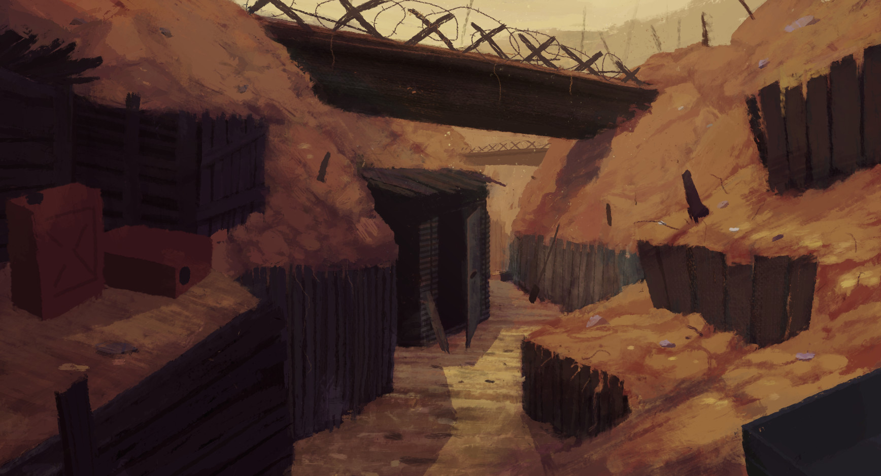 ArtStation - Trench War