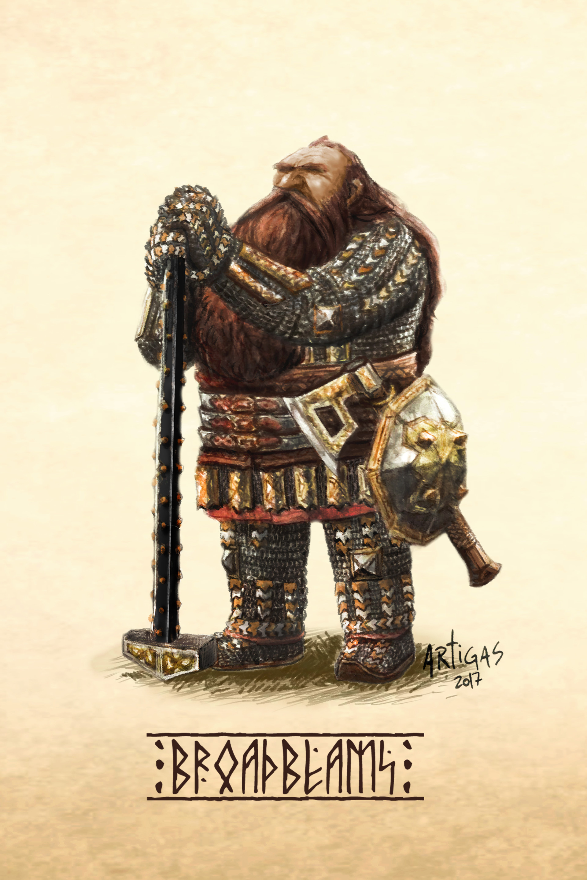 "Since they were to come in the days of the power of Melkor, Aulë made ...