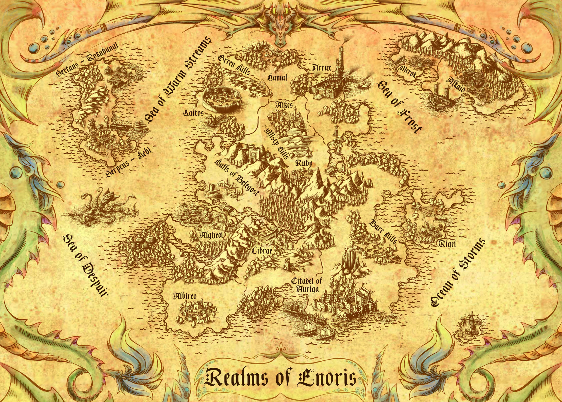 ArtStation - Realms of Enoris