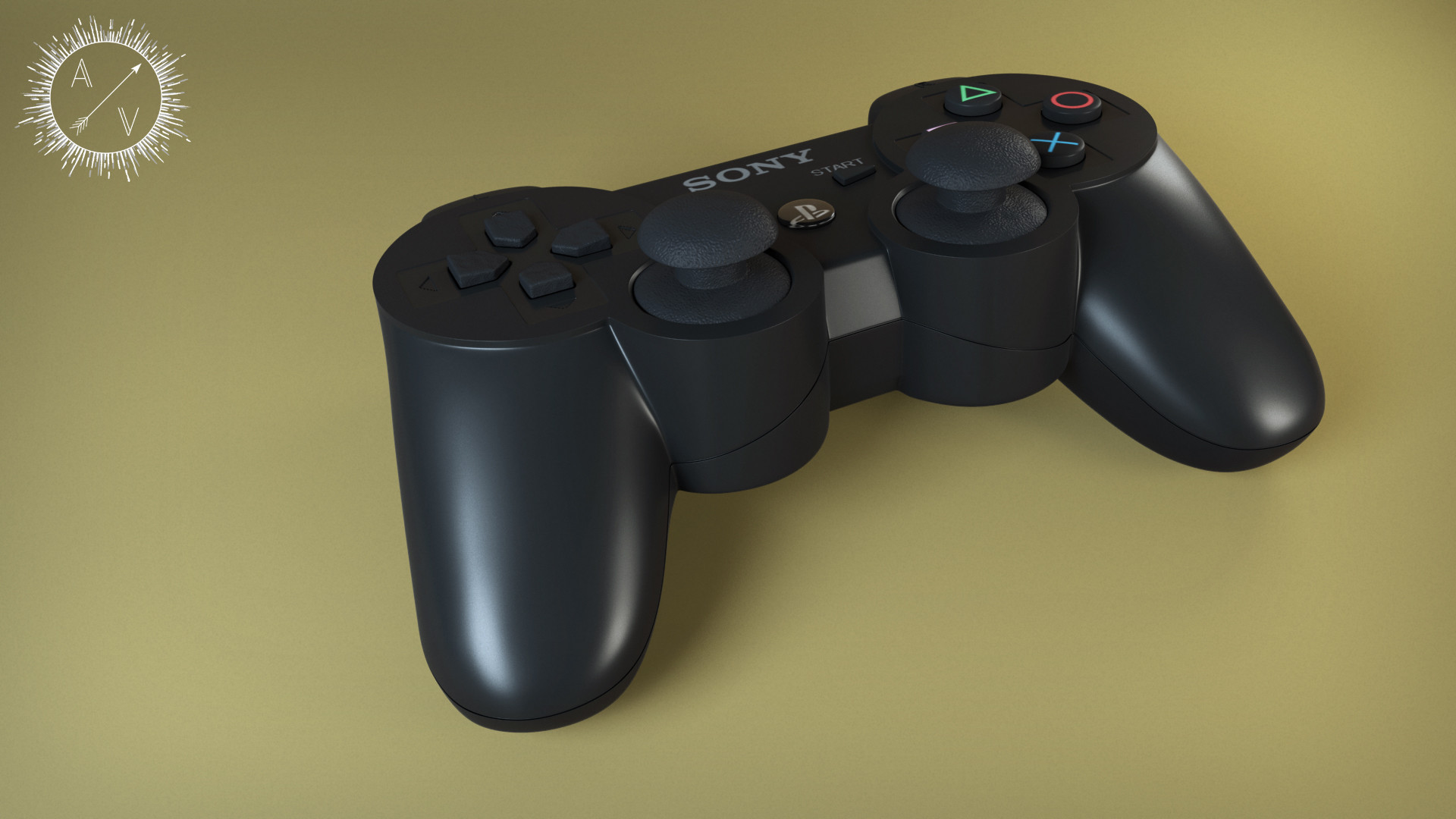 ArtStation - PS3 Controller